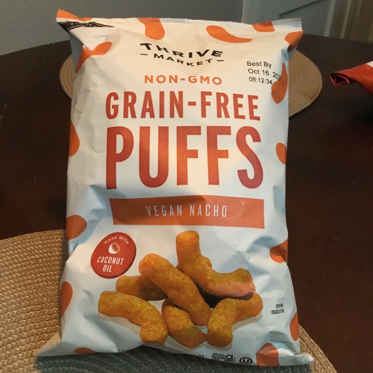 Grain-free Puffs - Vegan Nacho from Thrive Market - Vegan Product ...