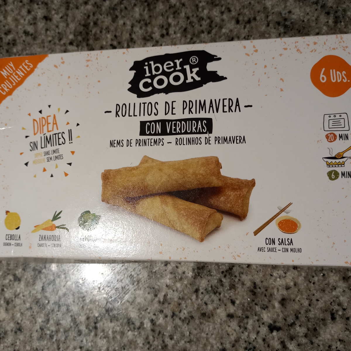 Rollitos De Primavera from Iber Cook - Vegan Product Reviews & Ratings ...