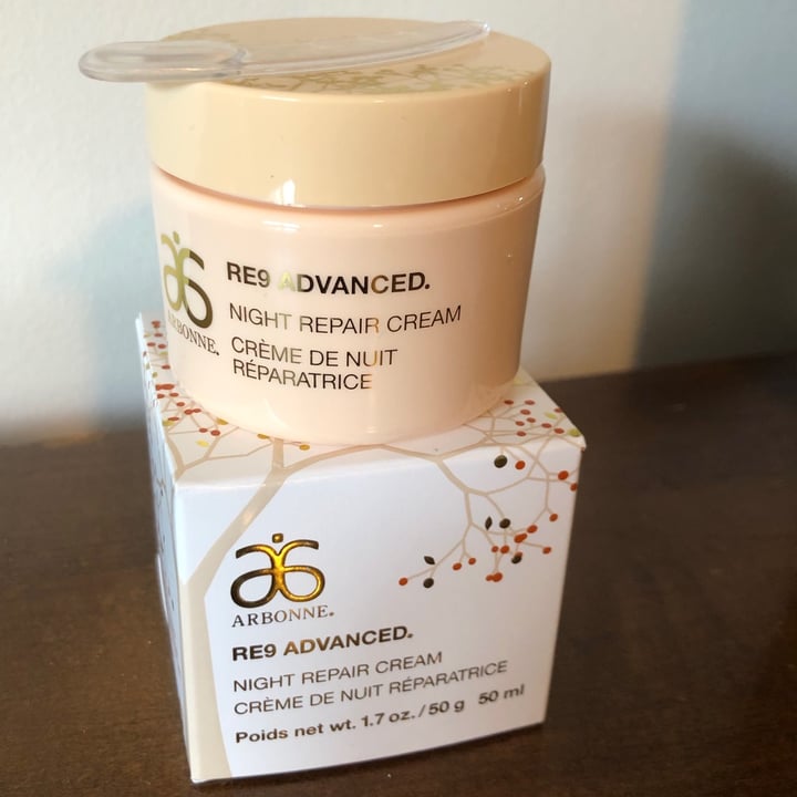 Arbonne RE9 Advanced Night Repair Cream Review | abillion