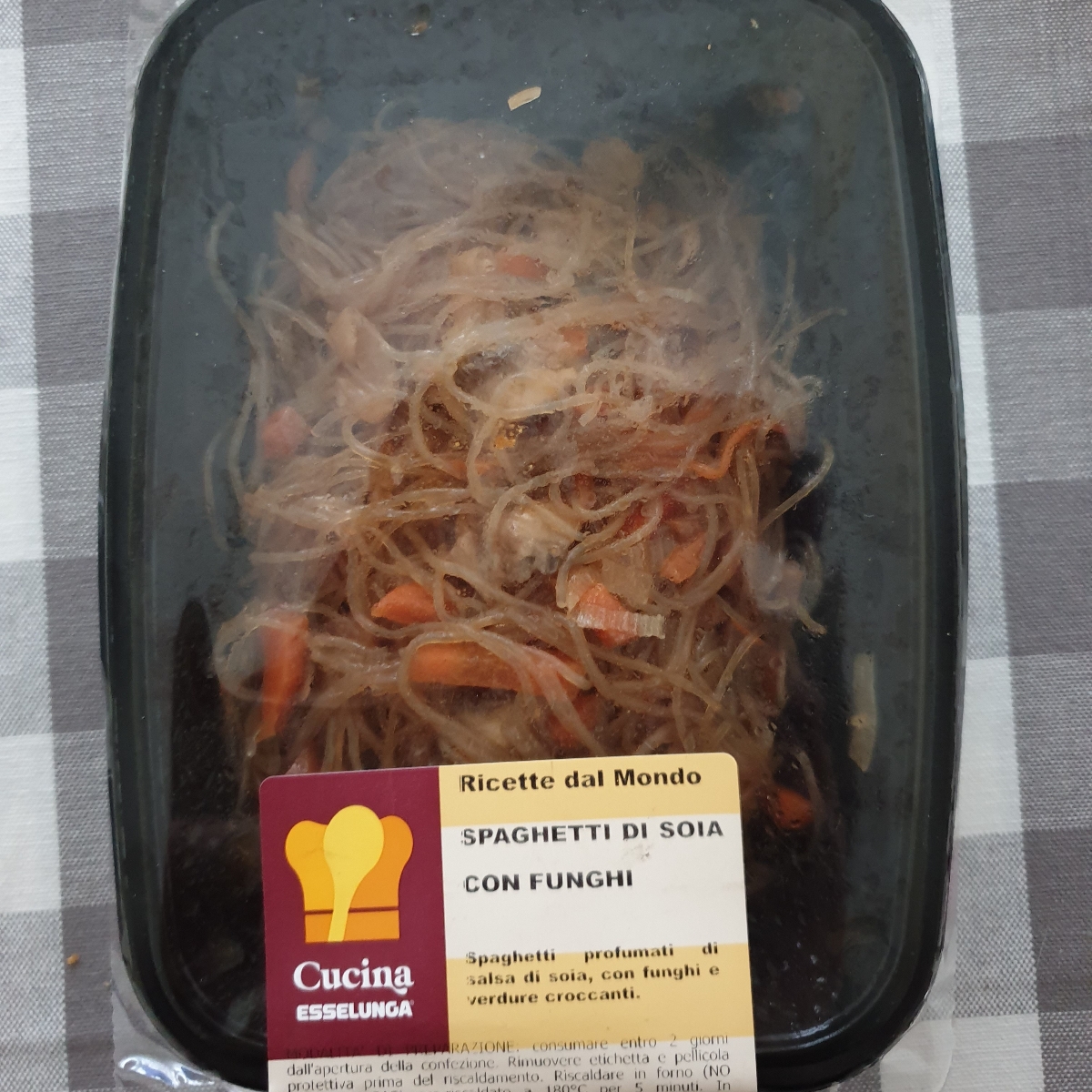 Spaghetti Di Soia Con Funghi from Esselunga - Vegan Product Reviews ...