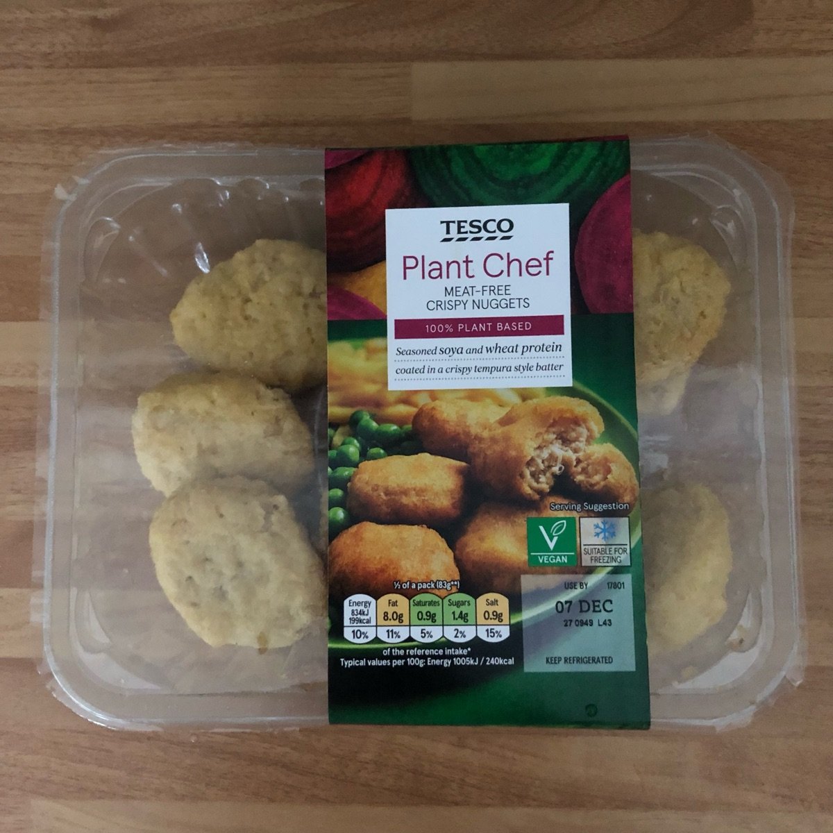 Meat-free crispy nuggets from Tesco Plant Chef - Vegan Product Reviews ...