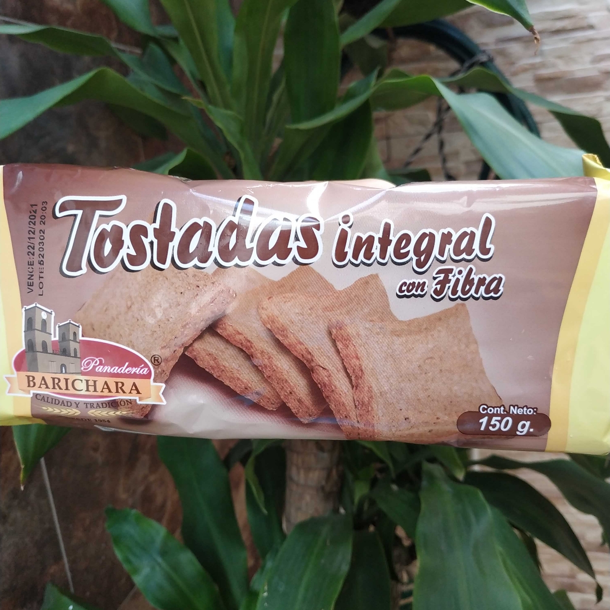 Tostadas integrales from Panadería Barichara - Vegan Product Reviews ...