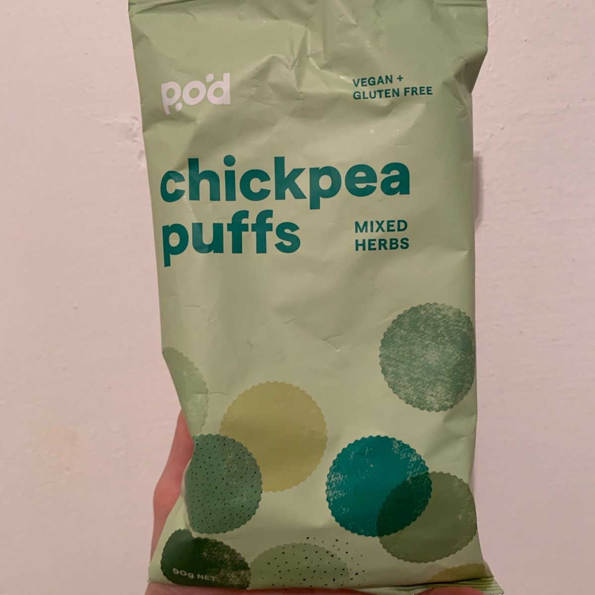 Chickpea Puffs Mixed Herbs from POD - Vegan Product Reviews & Ratings ...