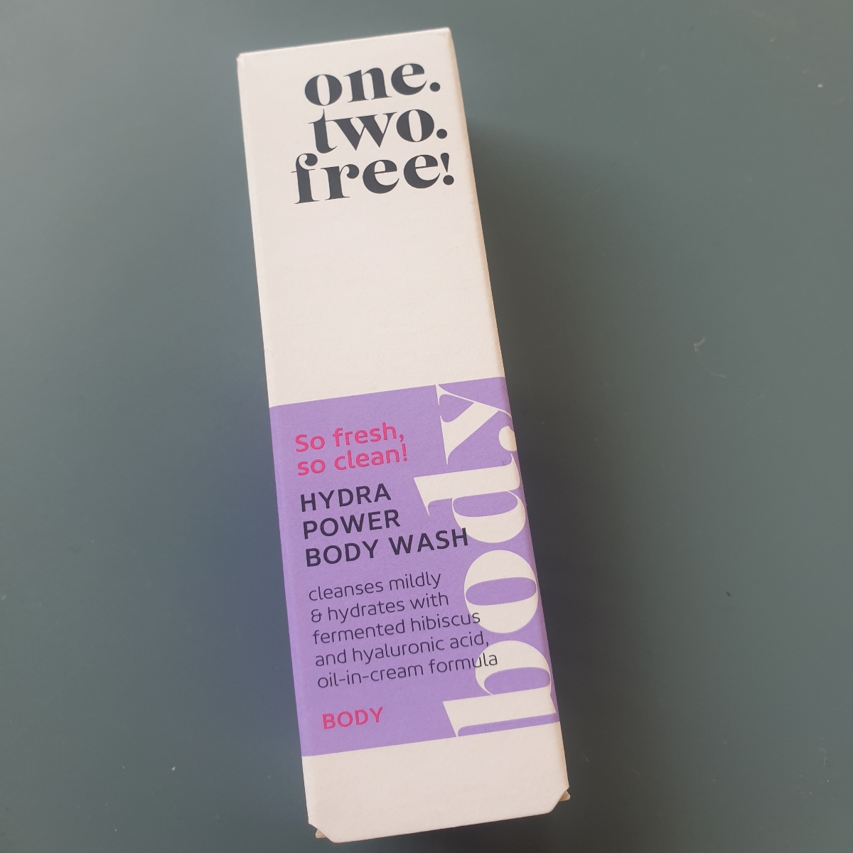 hydra power body wash from One Two Free! - Vegan Product Reviews ...