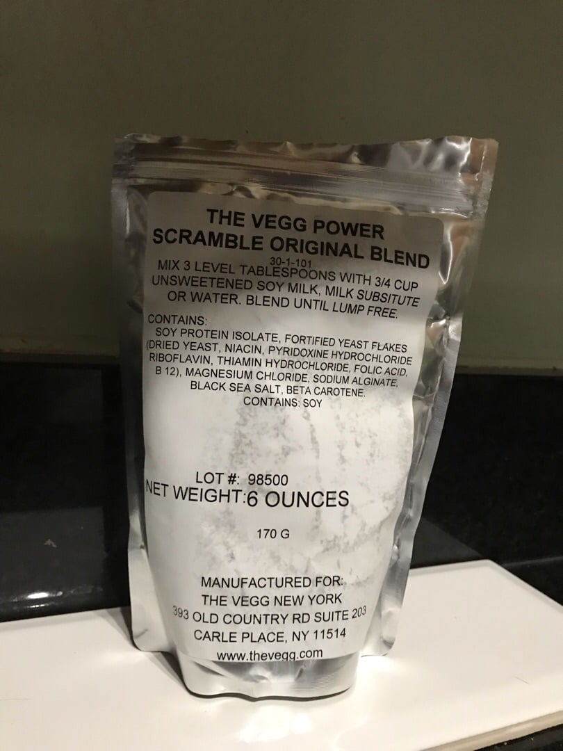 Power Scramble Original Blend from Cultured Foods - Vegan Product ...