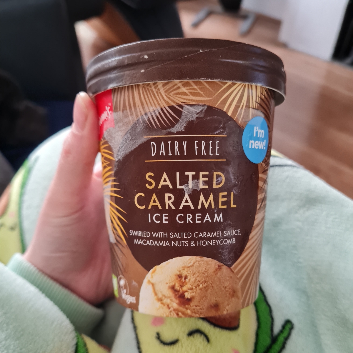 Dairy free salted caramel Icecream from ALDI - Vegan Product Reviews ...