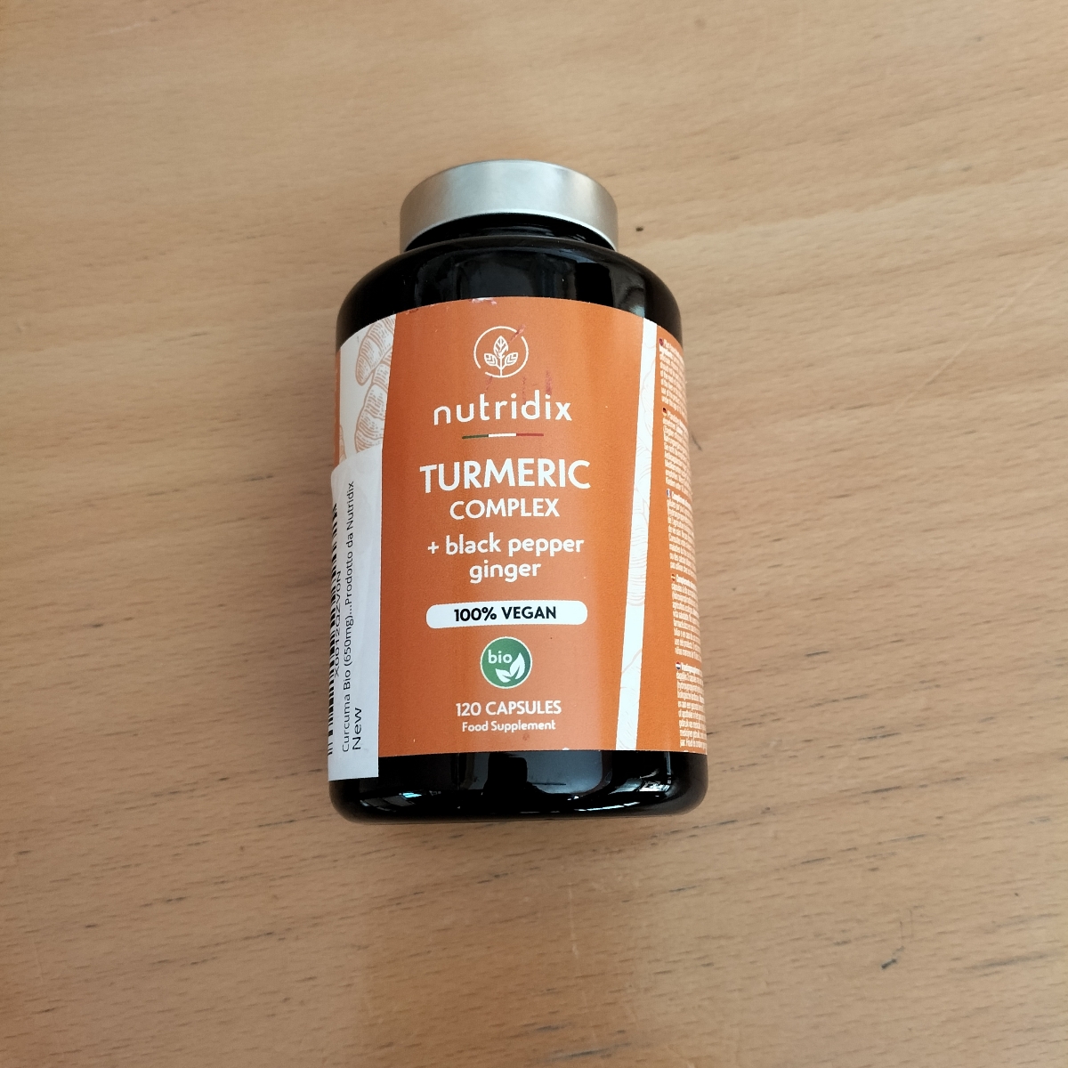 Turmeric complex from Nutridix - Vegan Product Reviews & Ratings | abillion
