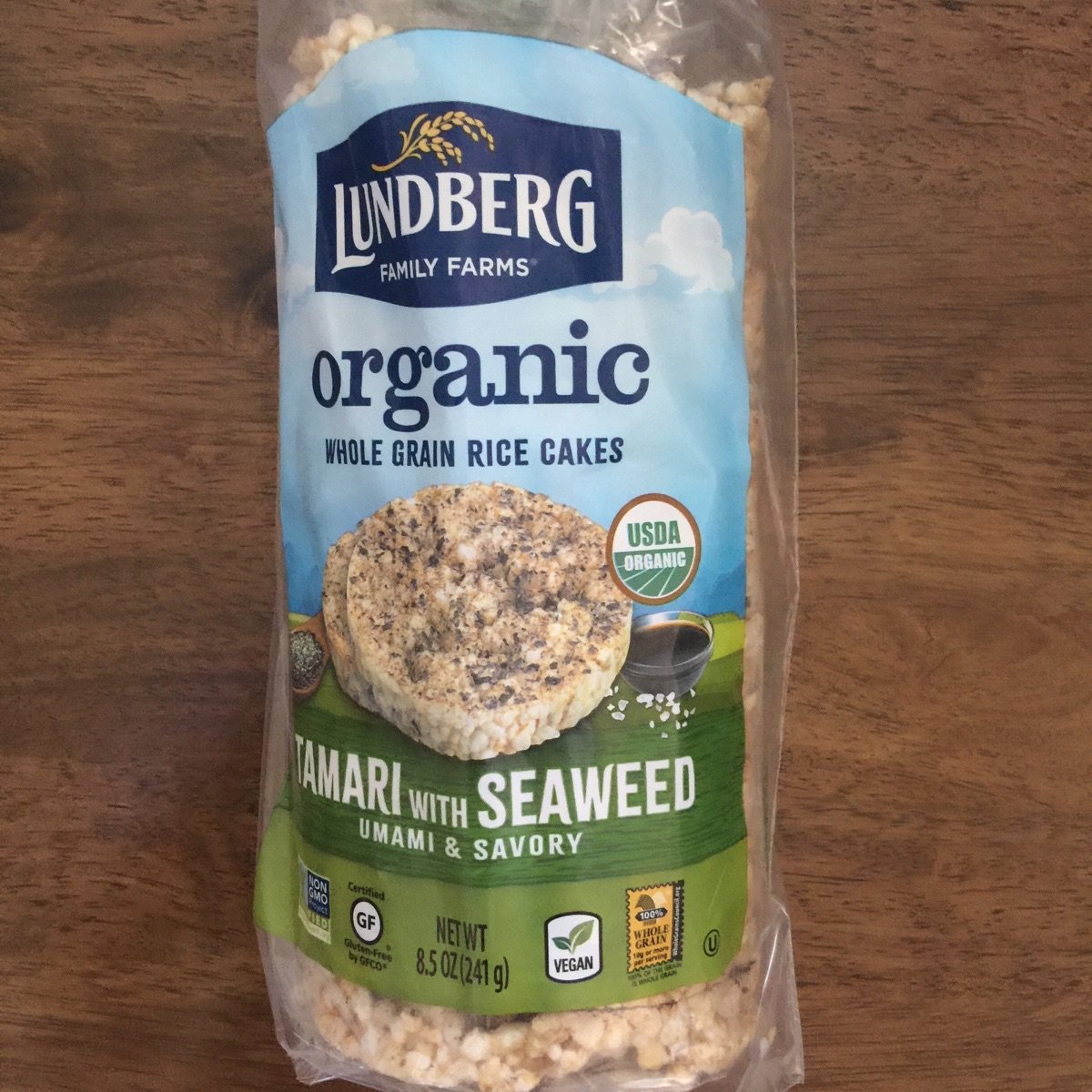 Tamari Seaweed Whole Grain Rice Cakes from Lundberg Family Farms ...