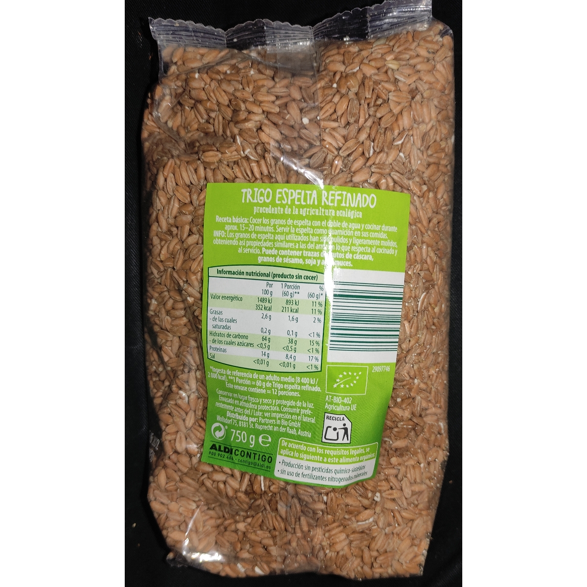 Trigo espelta refinado from ALDI - Vegan Product Reviews & Ratings ...