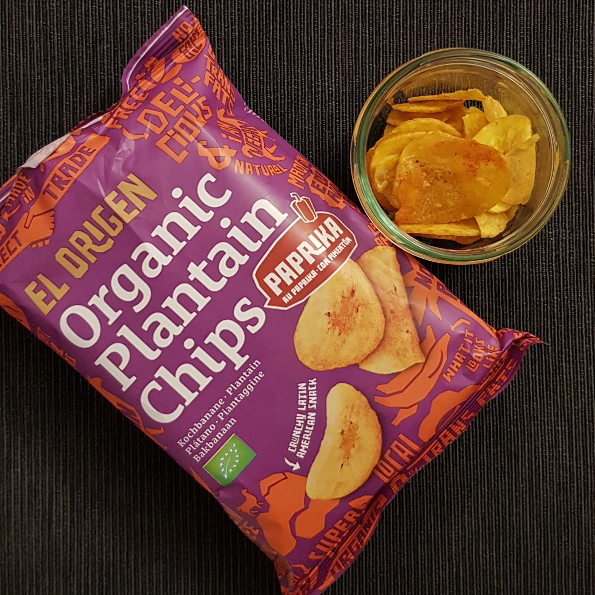 Organic Plantain Chips - Paprika from El Origen - Vegan Product Reviews ...