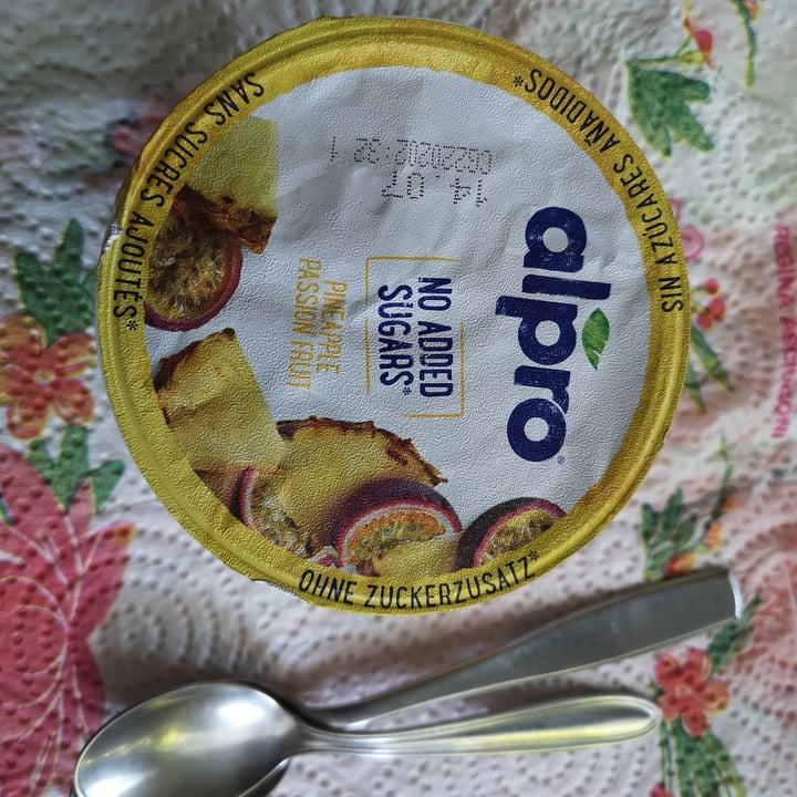 Alpro No Added Sugar Pineapple Passion Fruit Review | abillion