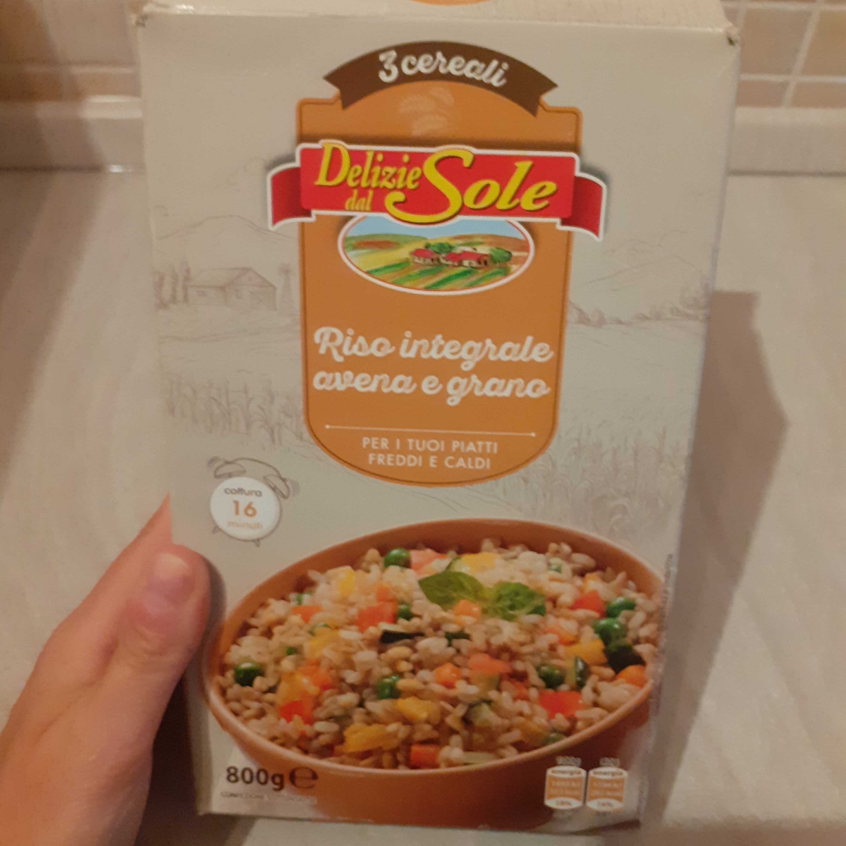 Riso integrale avena e grano from Delizie dal Sole - Vegan Product Reviews & Ratings | abillion