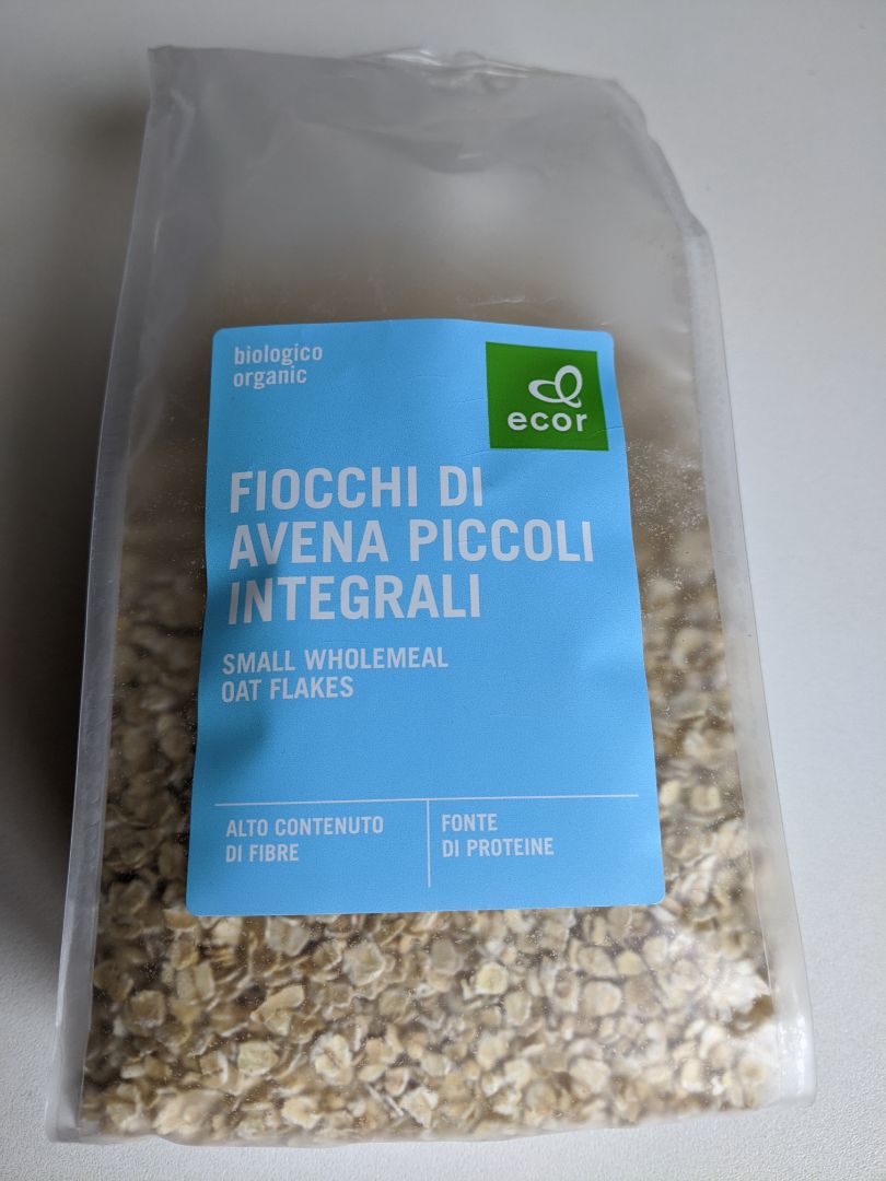 Fiocchi di avena integrali from Ecor - Vegan Product Reviews & Ratings ...