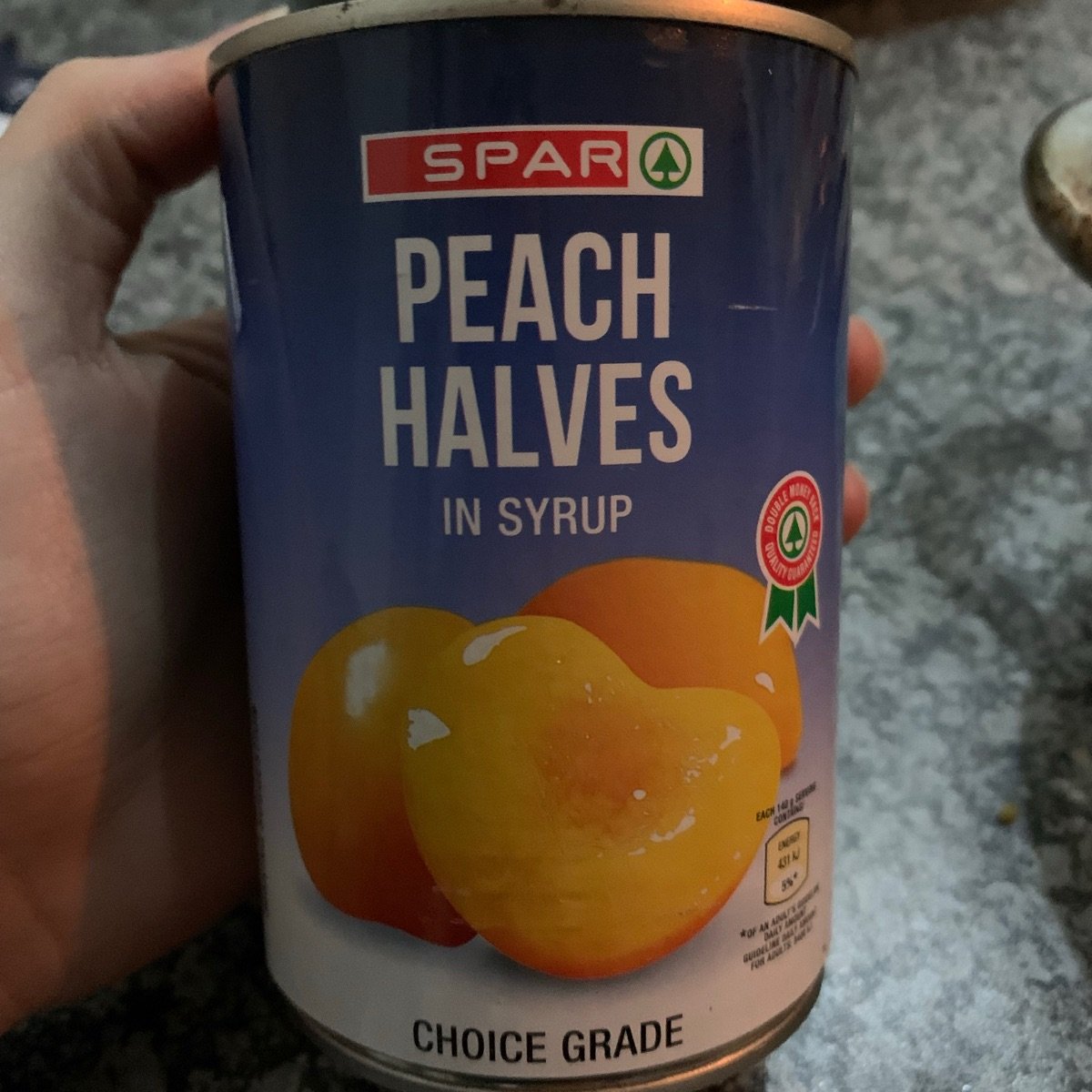 Peach halves from Spar - Vegan Product Reviews & Ratings | abillion