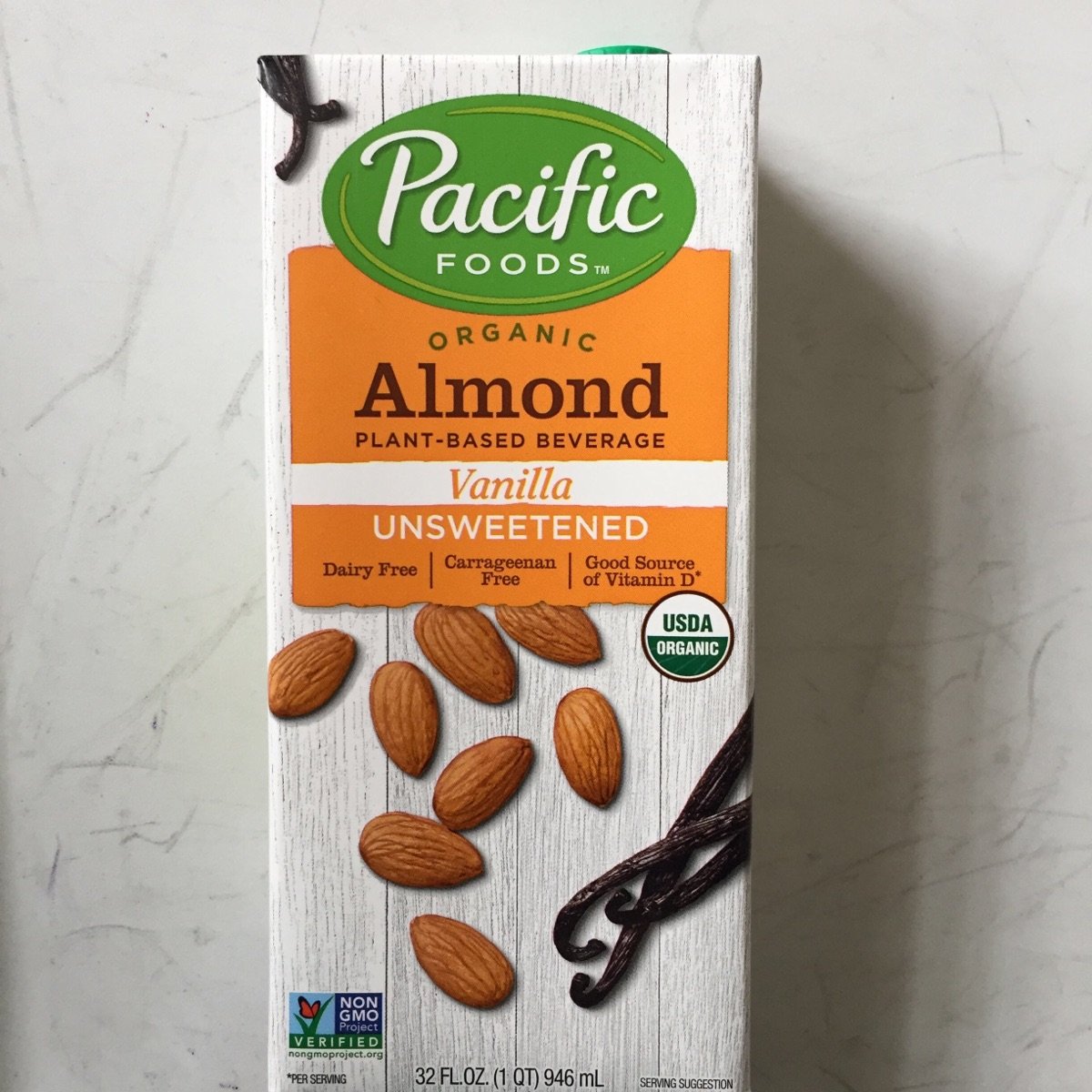 Pacific Foods Almond Vanilla Unsweetened Reviews | abillion