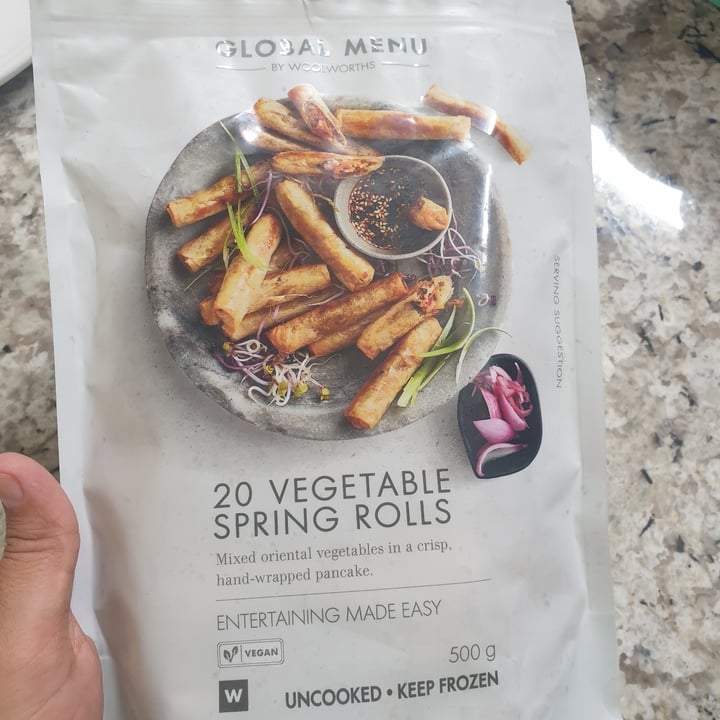 Woolworths Food Vegetable Spring Rolls (Frozen) Review | abillion