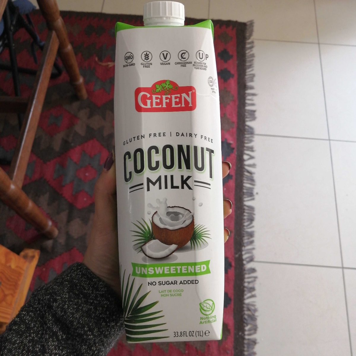 Coconut milk (unsweetened) from Gefen - Vegan Product Reviews & Ratings ...