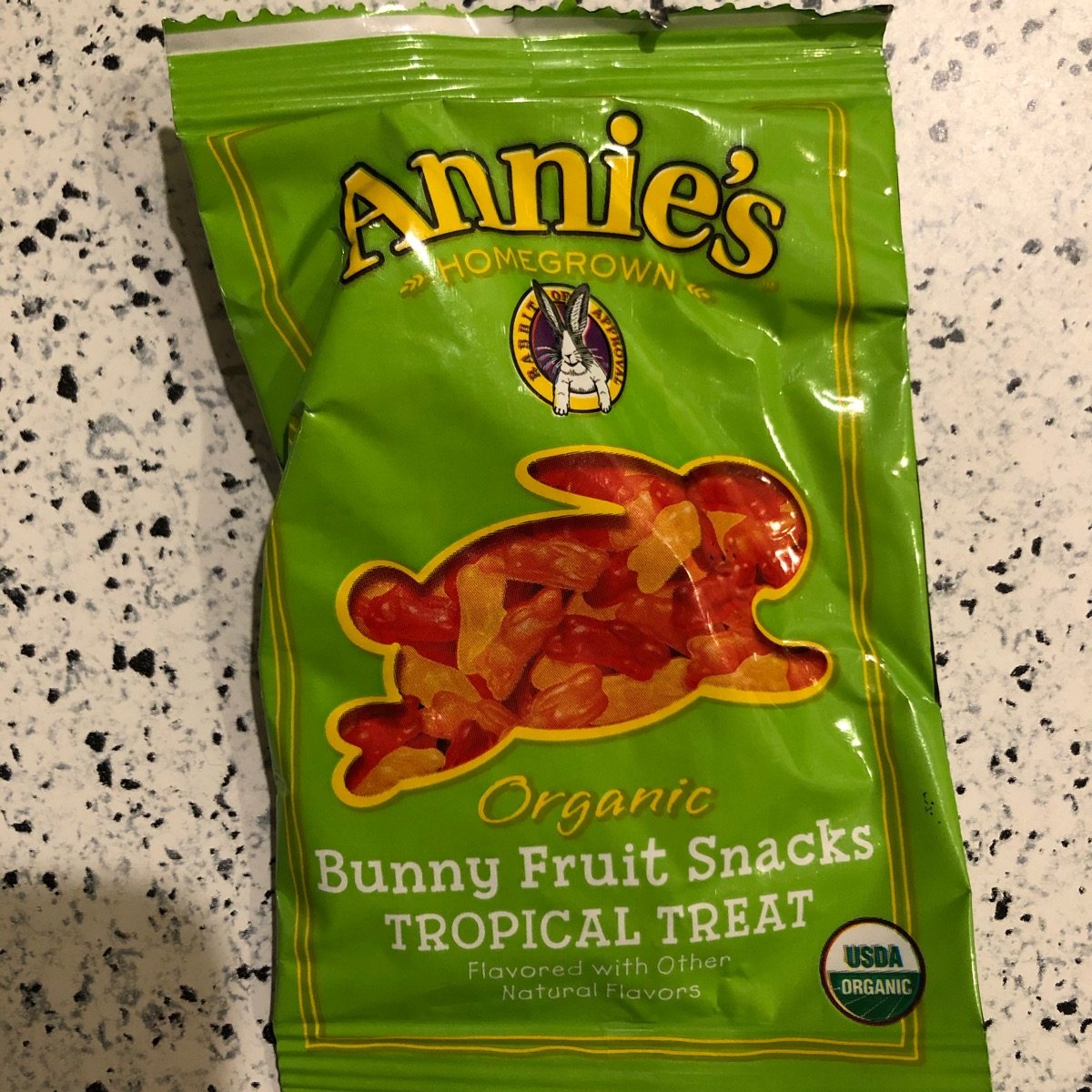 Organic Tropical Treat Bunny Fruit Snacks from Annie’s - Vegan Product ...