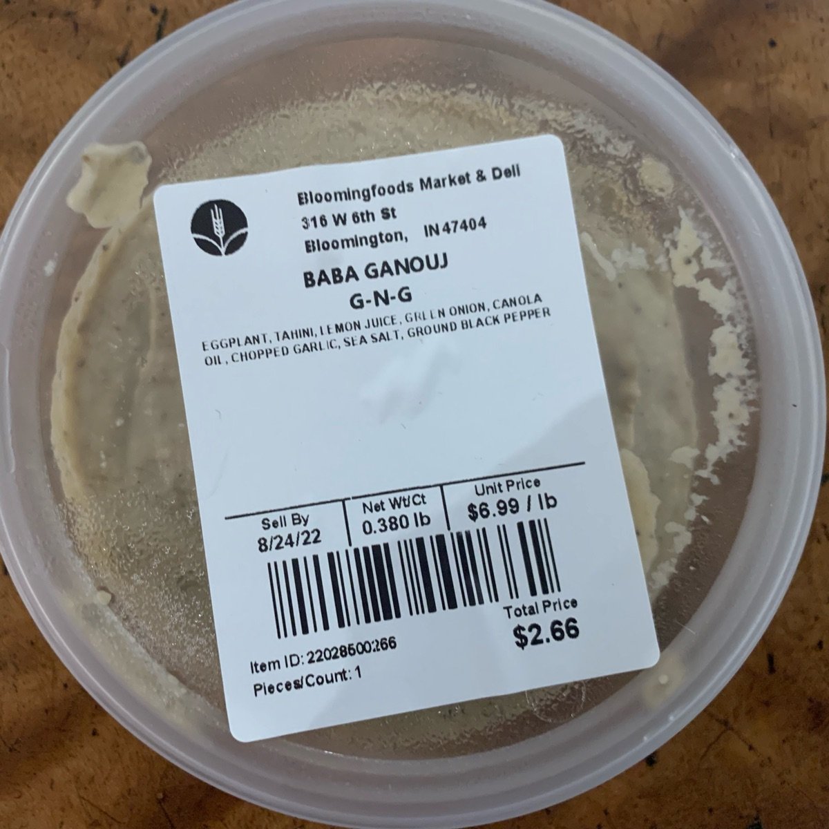 Bloomingfoods Market & Deli Baba Ganouj Reviews | abillion