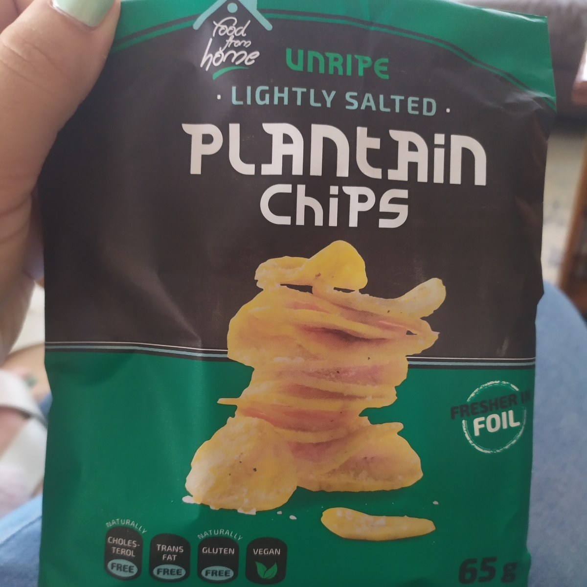 Lightly Salted Plantain Chips from Food from home - Vegan Product ...