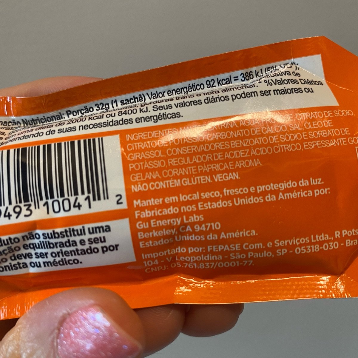 Gu from Gu - Vegan Product Reviews & Ratings | abillion