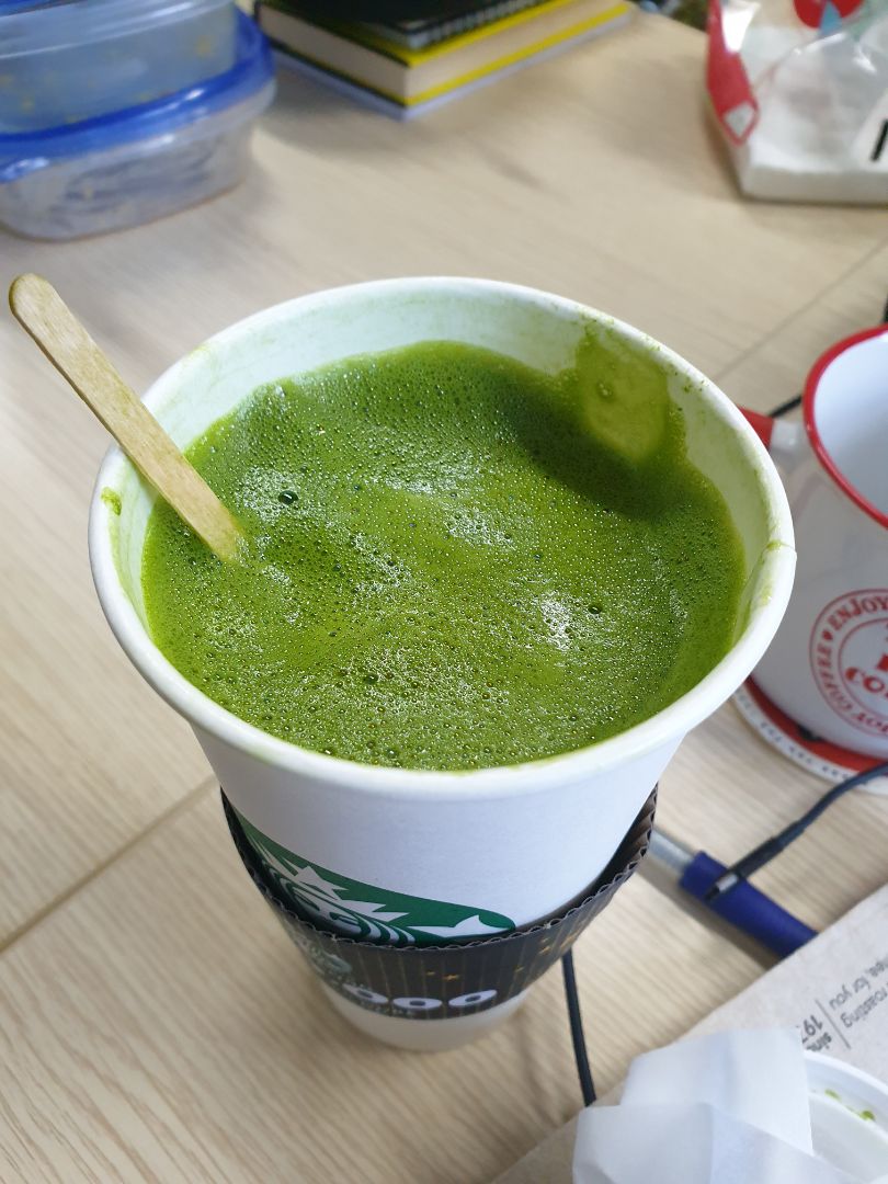 Pure Matcha Latte at Starbucks, Singapore - Vegan Dish Reviews ...
