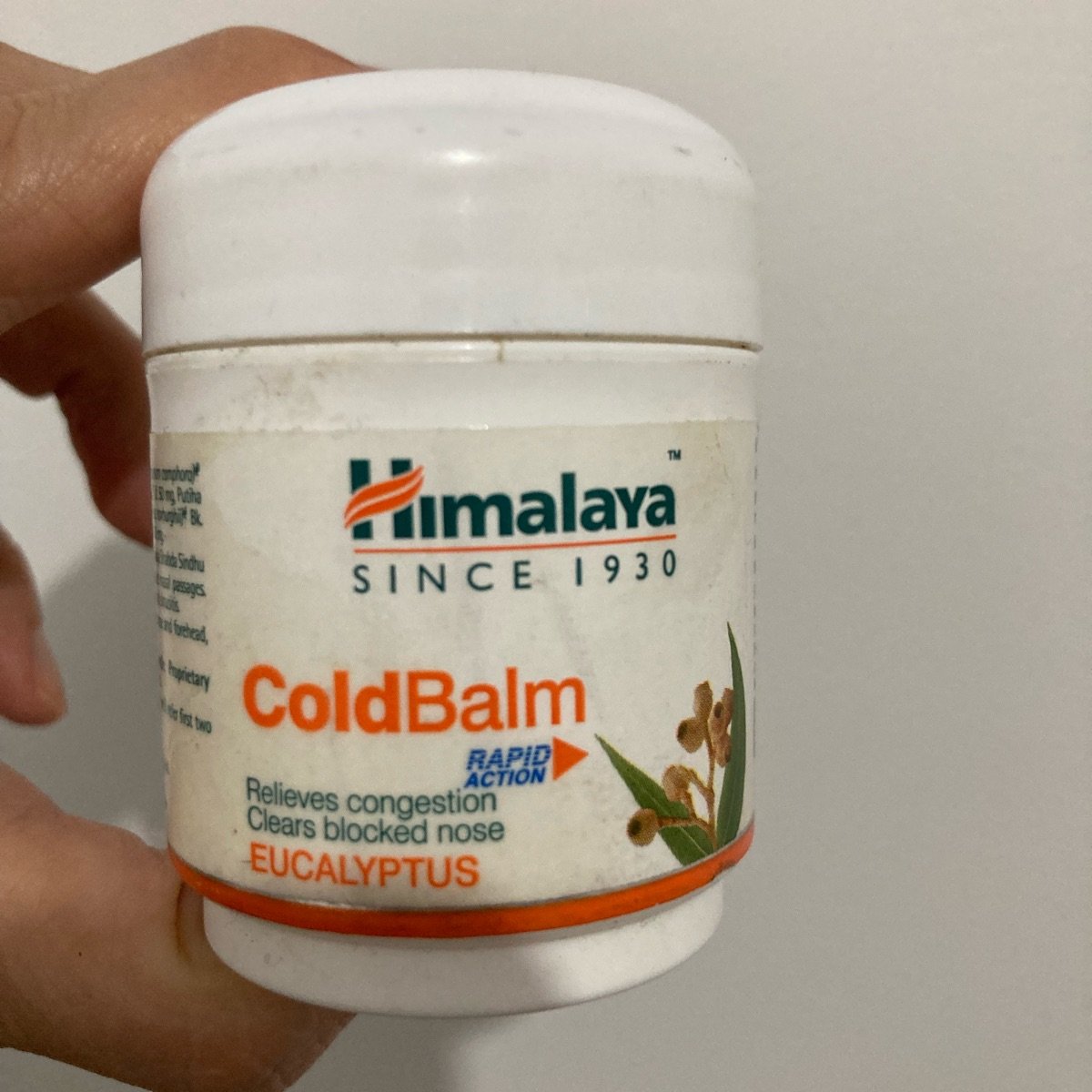 Cold Balm from Himalaya Herbals - Vegan Product Reviews & Ratings ...