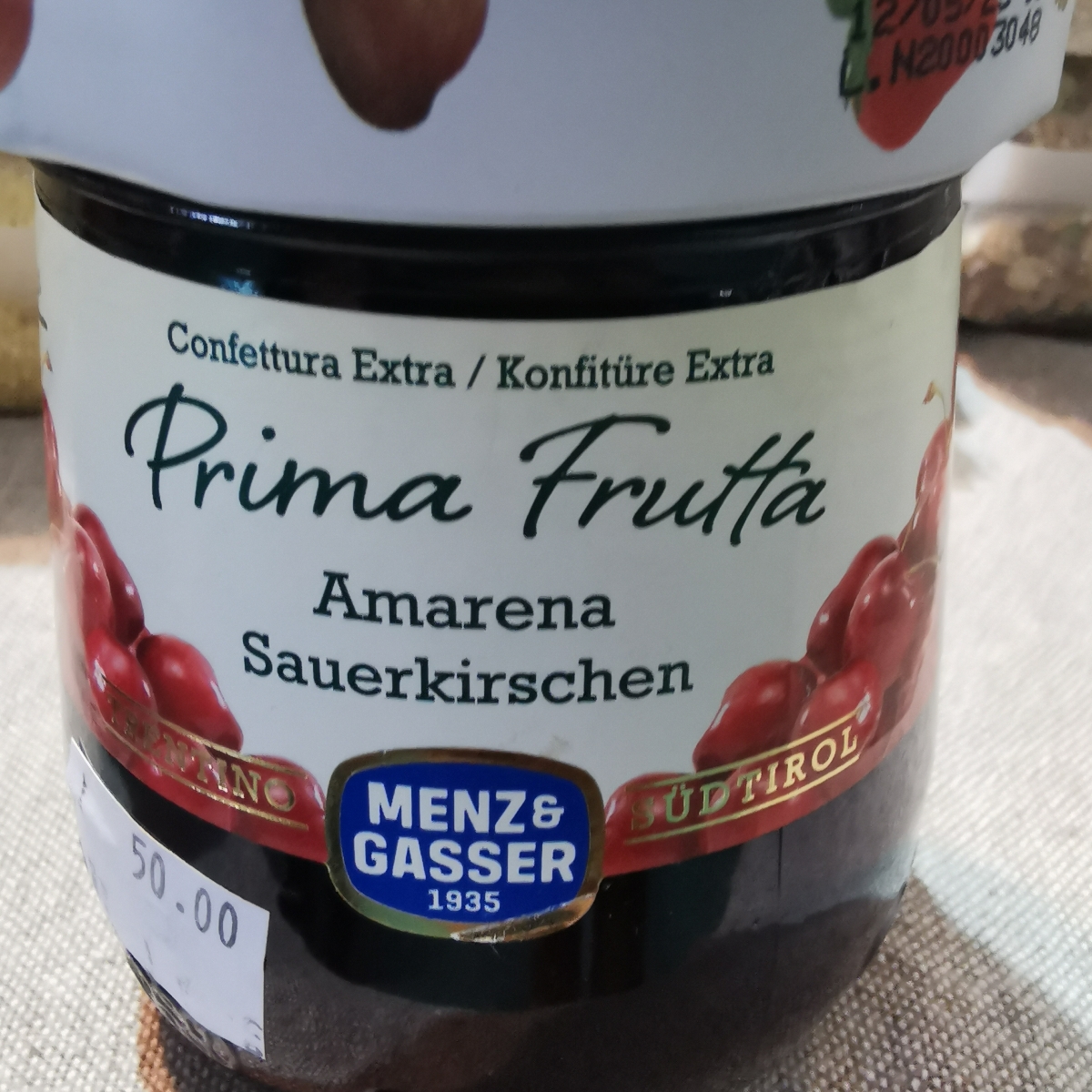 Prima Frutta Sour Cherry from Menz & Gasser - Vegan Product Reviews ...