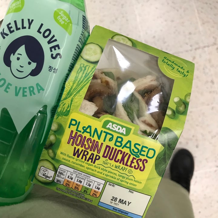 ASDA Plant based hoisin duckless wrap Review | abillion