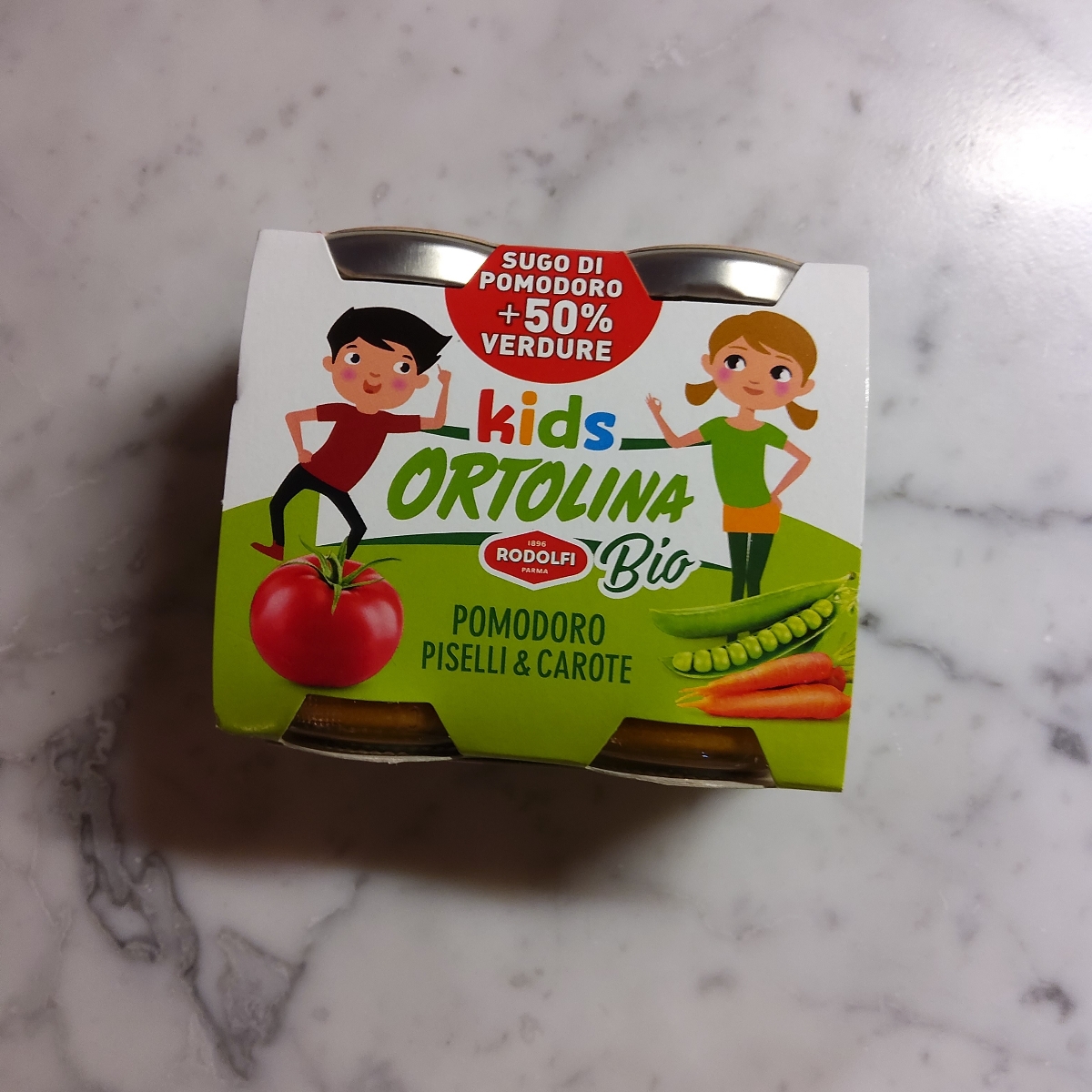 sugo pomodoro ,piselli,carote from Ortolina - Vegan Product Reviews ...