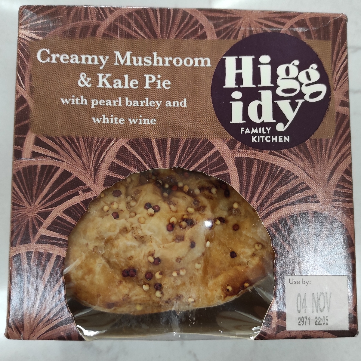 Higgidy Creamy Mushroom & Kale Pie Reviews | abillion