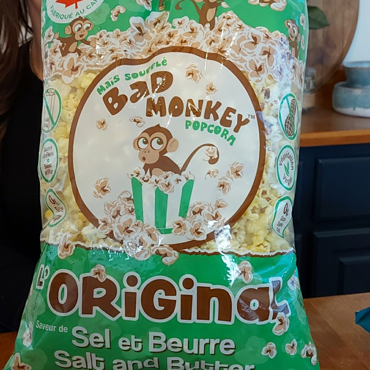 Bad Monkey Original Salt & Butter pop corn Reviews | abillion