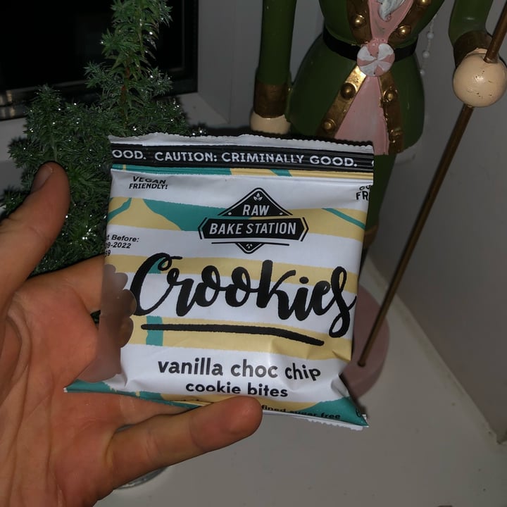 Raw Bake Station Vanilla Choc Chip Cookie Bites Review | abillion