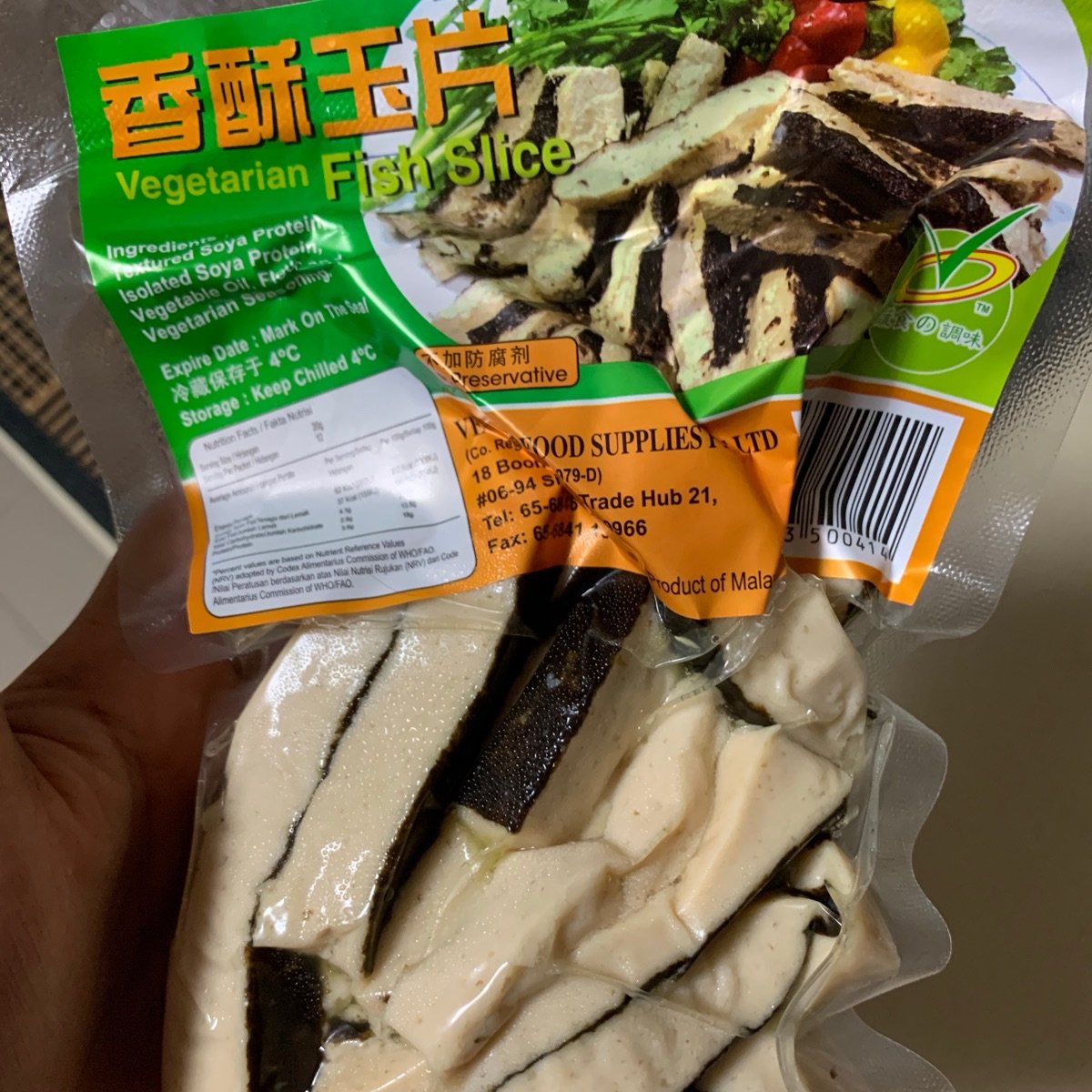 Vegetarian Fish Slice from Vegetalk - Vegan Product Reviews & Ratings ...