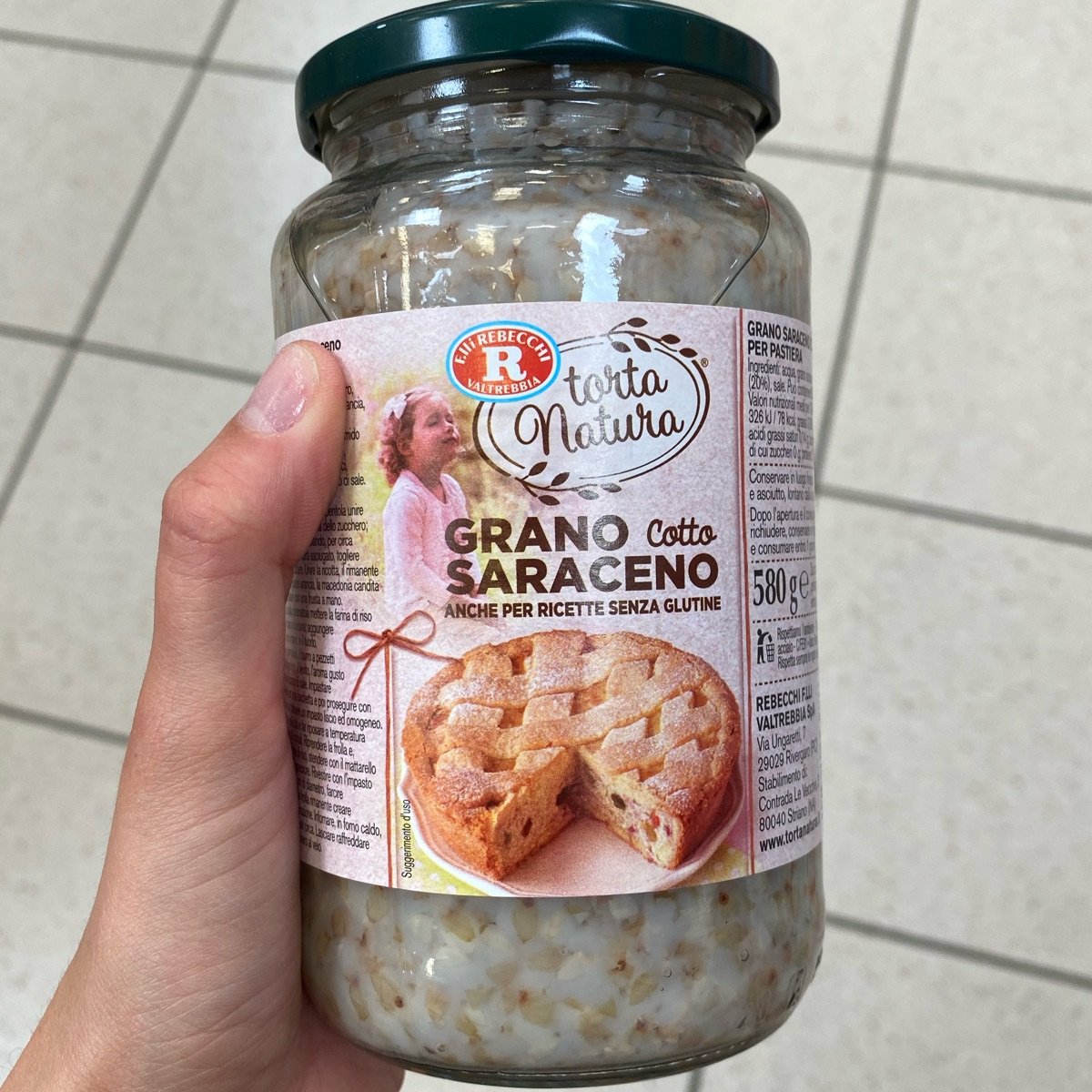 grano saraceno cotto from Fratelli Rebecchi Valtrebbia - Vegan Product ...