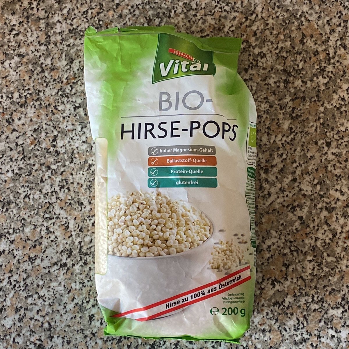 Bio Hirse-pops from Spar Vital - Vegan Product Reviews & Ratings | abillion