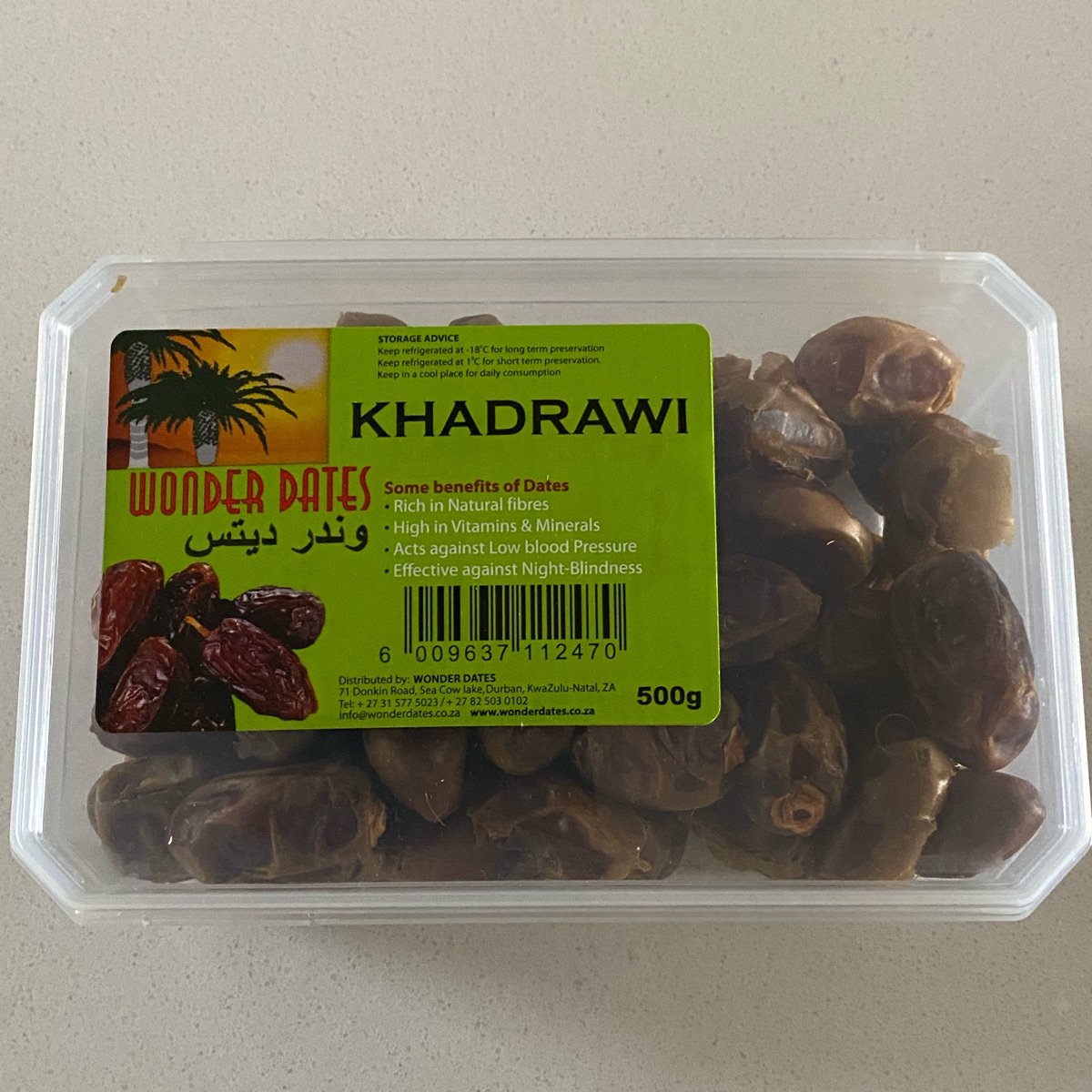 Khadrawi Dates from wonder dates - Vegan Product Reviews & Ratings ...