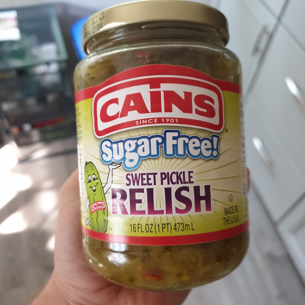 Sugar Free Sweet Pickle Relish from Cains - Vegan Product Reviews ...