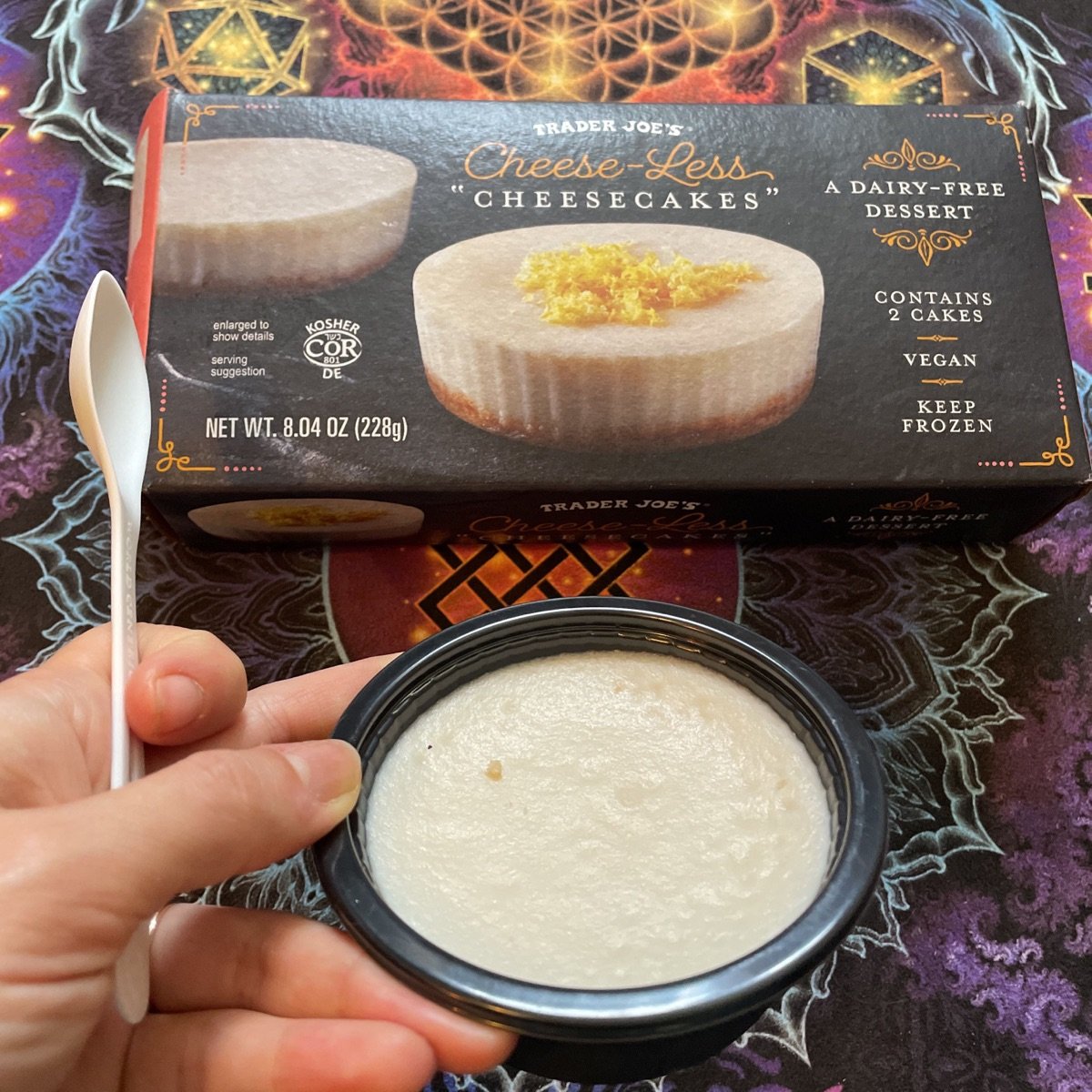 Cheese-Less Cheesecake from Trader Joe's - Vegan Product Reviews ...
