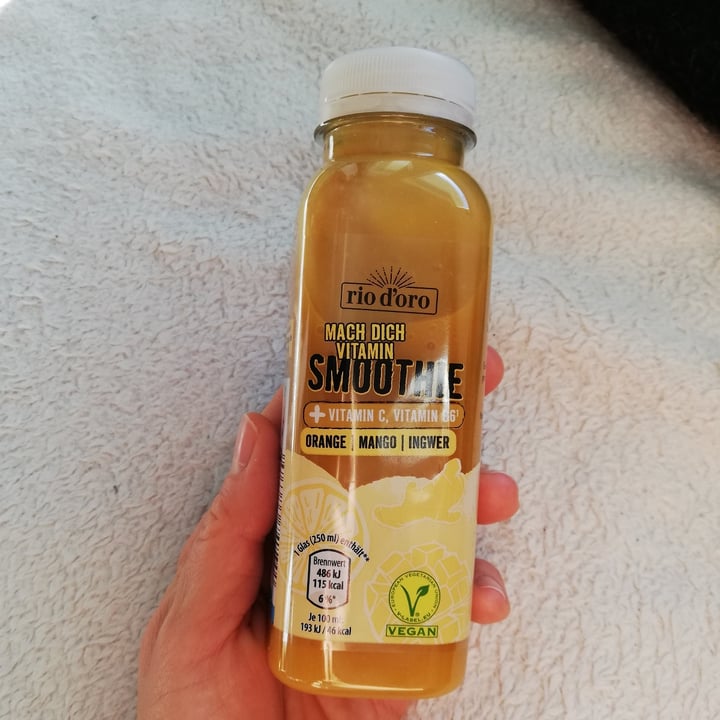 rio d'oro (Germany) Smoothie Orange-Mango-Ingwer Review | abillion