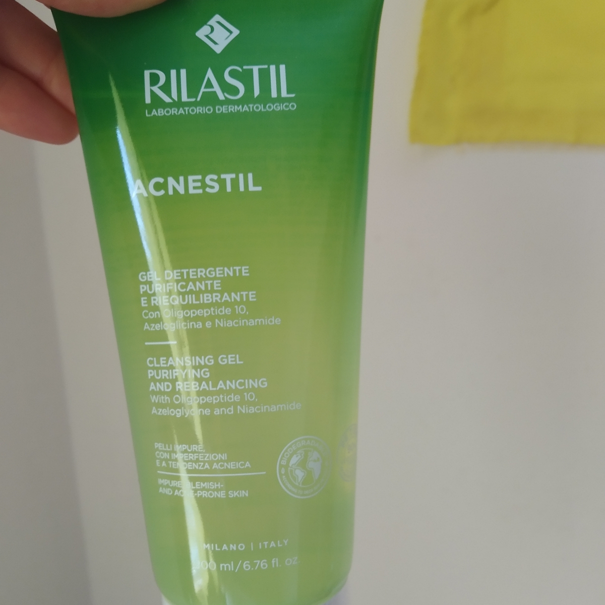 gel detergente viso acnesil from Rilastil - Vegan Product Reviews ...