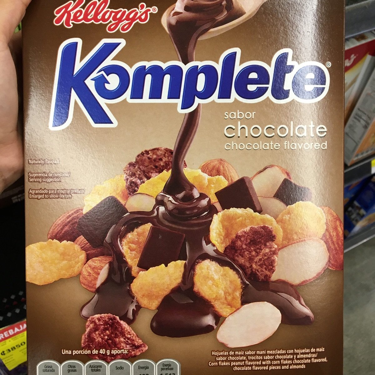 Komplete Chocolate Flavored from Kellogg's - Vegan Product Reviews ...