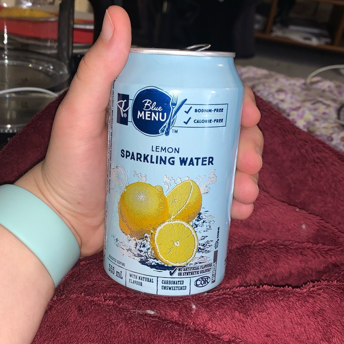 Lemon sparkling water from PC Blue Menu - Vegan Product Reviews & Ratings | abillion