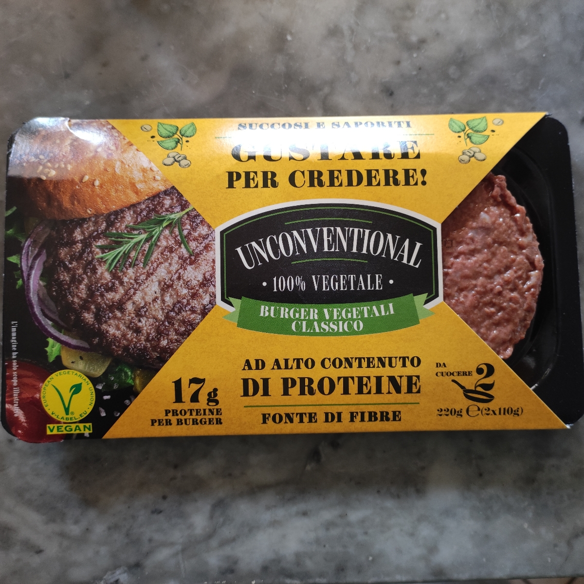 Unconventional - Burger Vegetale Classico - Classic Burger Review ...