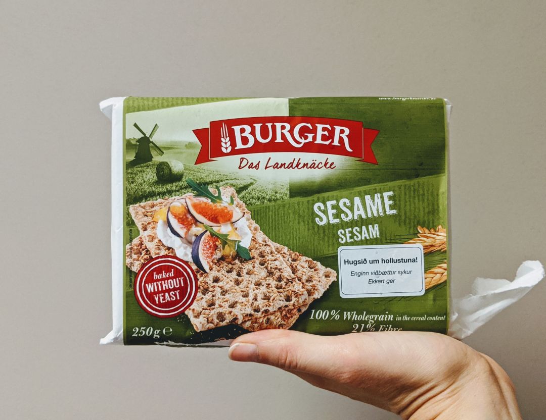 Galleta de Sesamo from Burger - Vegan Product Reviews & Ratings | abillion