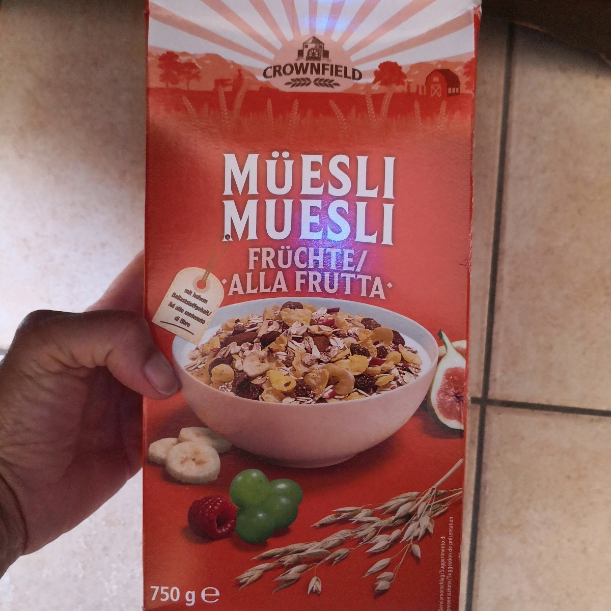 bio organic Muesli Croccante Frutta from Crownfield - Vegan Product ...