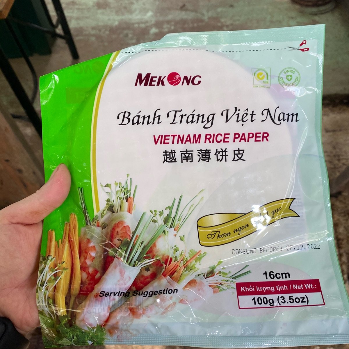 Mekong Vietnam Rice Paper from Mekong - Vegan Product Reviews & Ratings ...