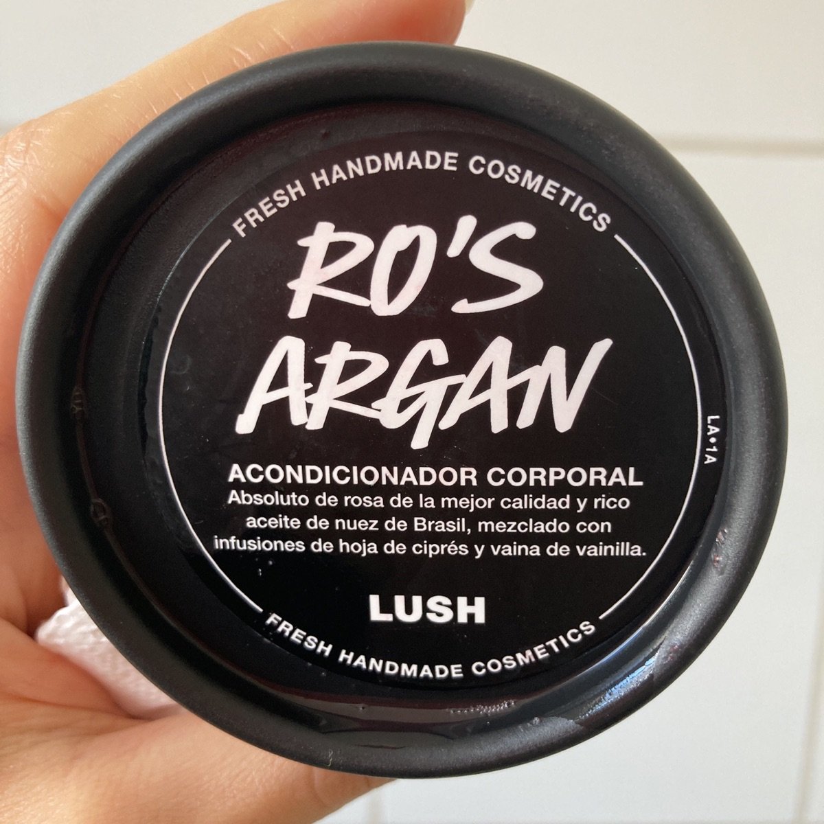 Lush Fresh Handmade Cosmetics Ros Argan Body Conditioner Reviews
