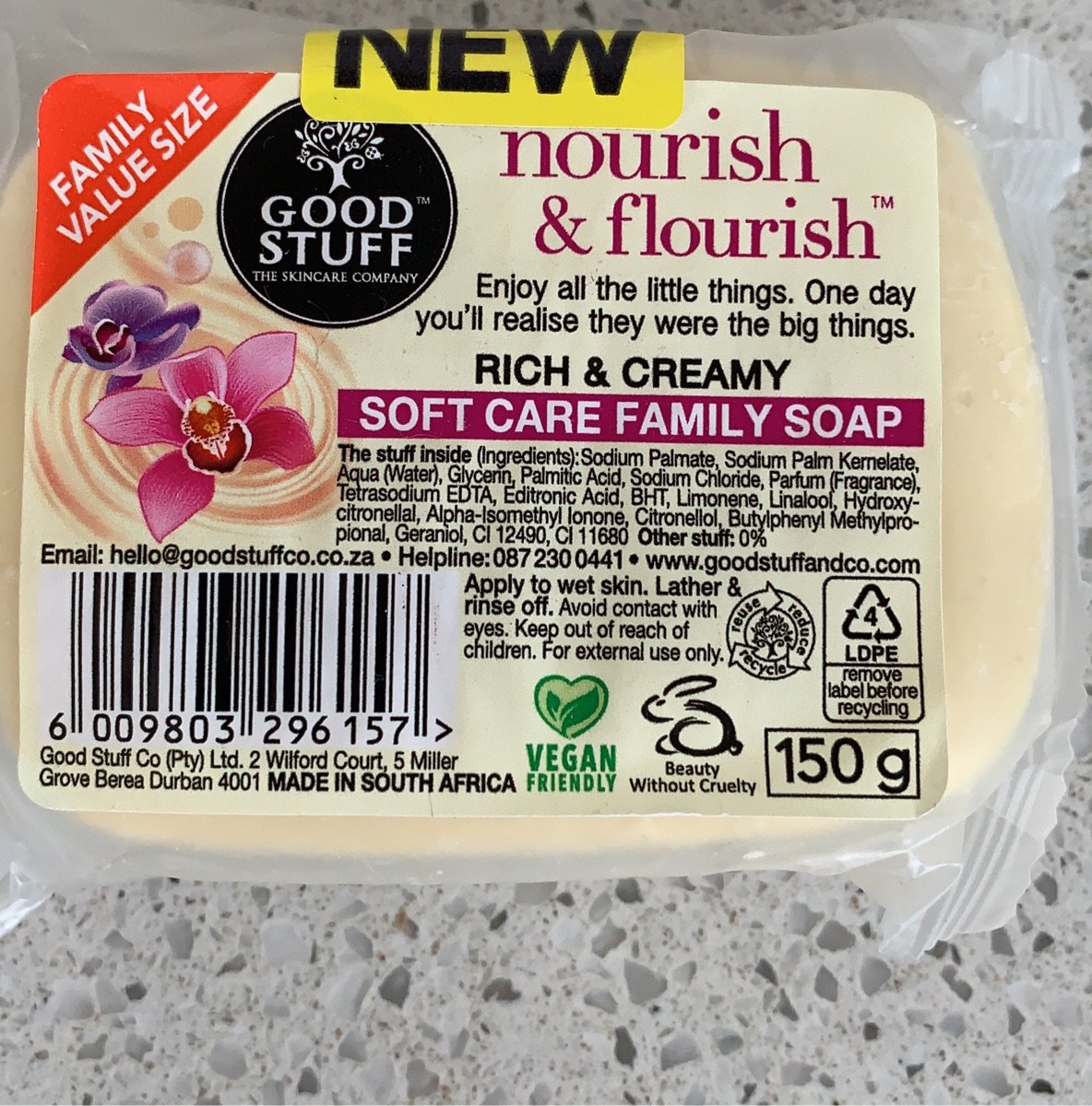 Moisture Blast Soap from Good Stuff - Vegan Product Reviews & Ratings ...