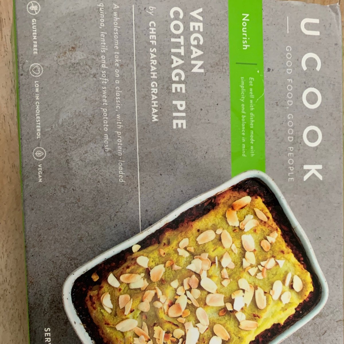 Vegan cottage pie at UCook SA - Review by @carlicosta | abillion